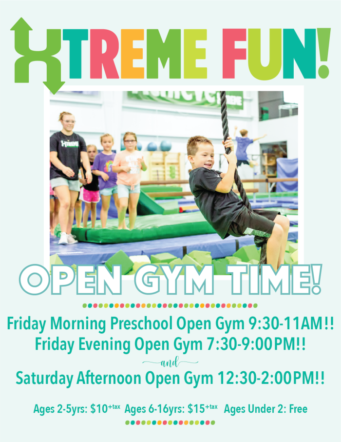 Open Gym | Xtreme Gymnastics